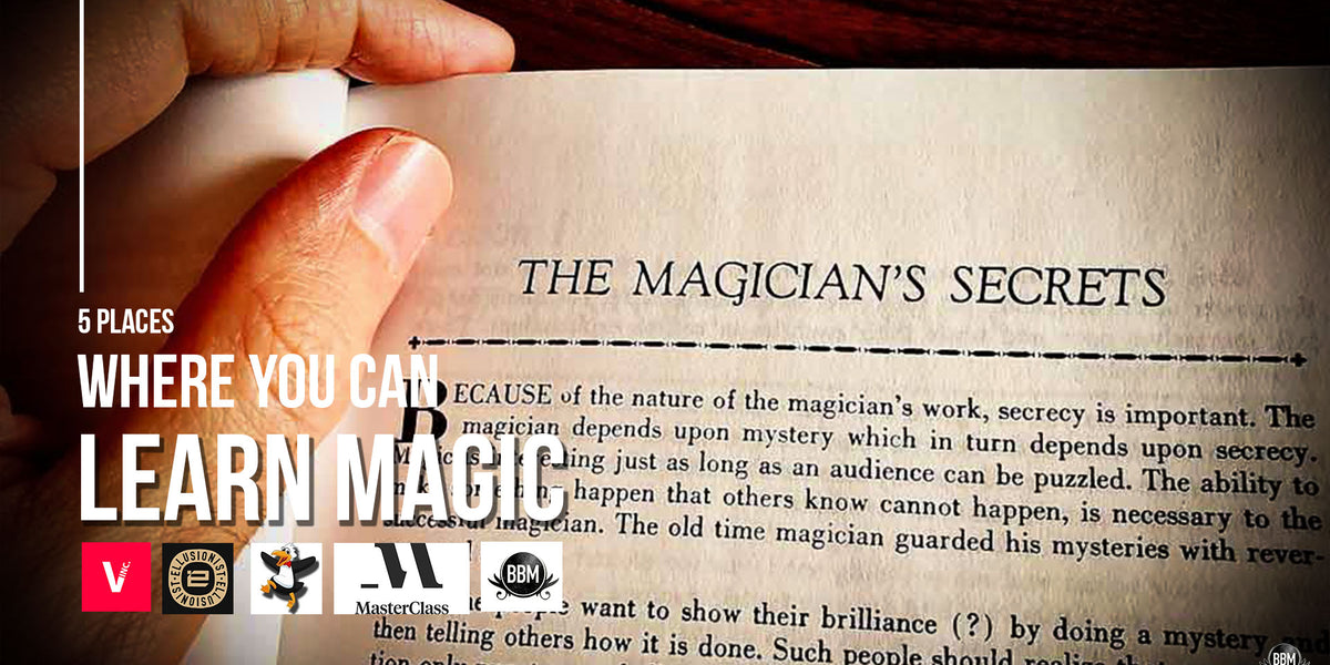 5 Place where you can learn magic tricks online — bigblindmedia.com
