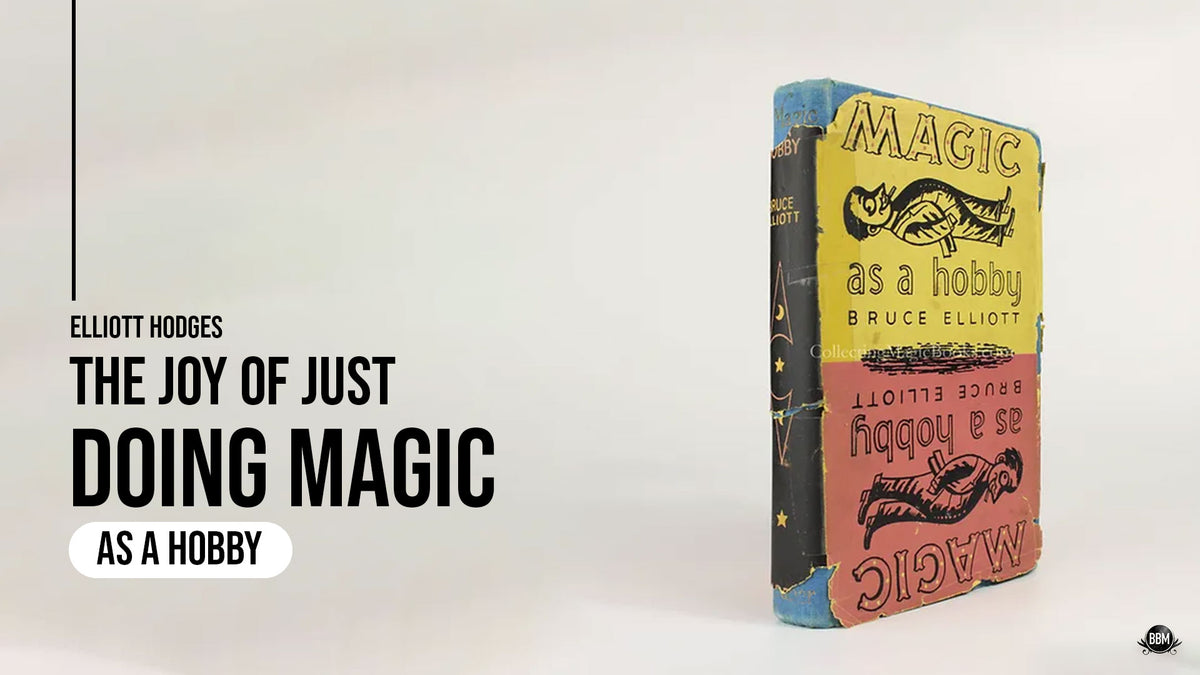 The joy of JUST doing magic as a hobby — bigblindmedia.com