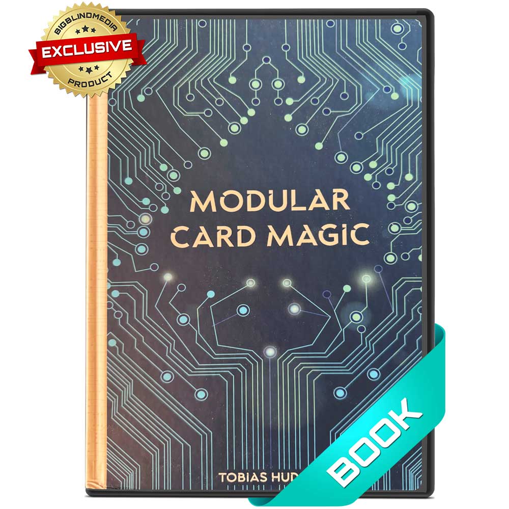 Modular Card Magic by Tobias Hudson - Hardback Book — bigblindmedia.com