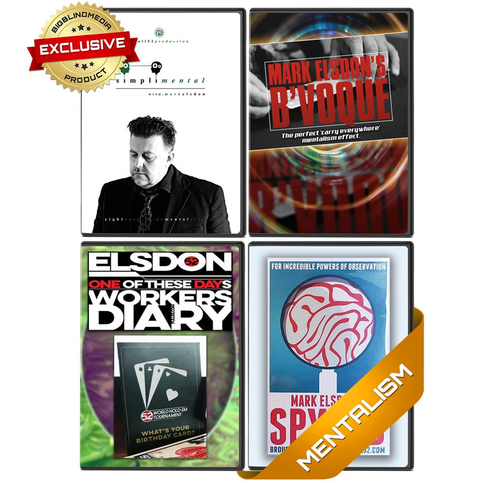 The Mark Elsdon Mega Mentalism Bundle — bigblindmedia.com