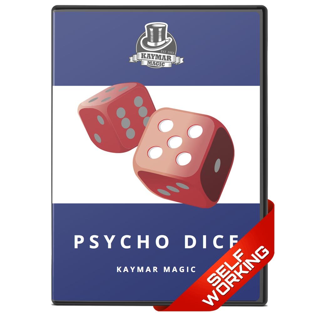 Psycho-Dice by Steve Cook and Kaymar Magic — bigblindmedia.com