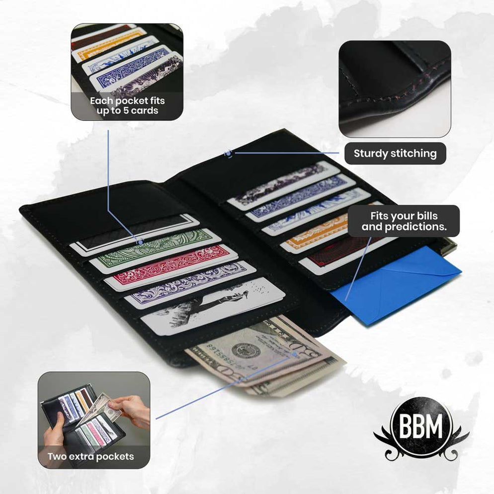 The Bigblindmedia Card Trick Wallet Deluxe — bigblindmedia.com